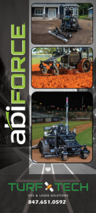 ABI Force Infield Groomer & Laser Grading | TURF TECH