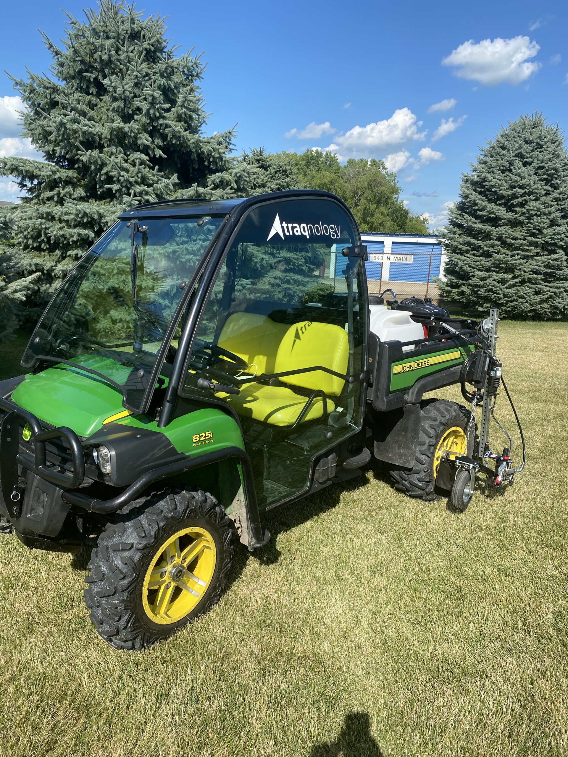 GPS line marking by Traqnology | TURF TECH